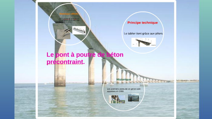 Le pont à poutre de béton précontraint by maximilien dbrx on Prezi
