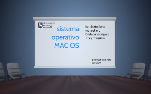 sistema operatibo MAC OS X by manuel jara on Prezi