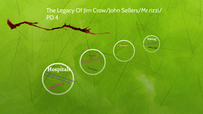 The Legacy Of Jim Crow by John Sellers on Prezi