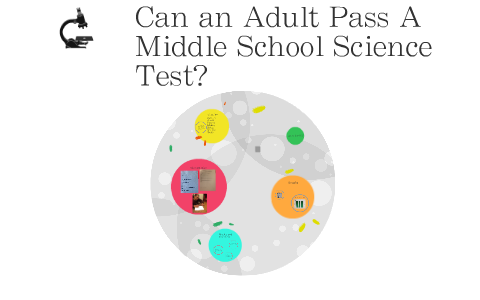 Can an Adult Pass A Middle School Science Test? by bella lopez on Prezi
