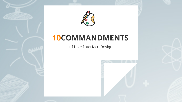 10 commandments of UI Design by Olesia Bachynska on Prezi