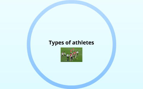 Types of athletes by Katelyn Thibault on Prezi