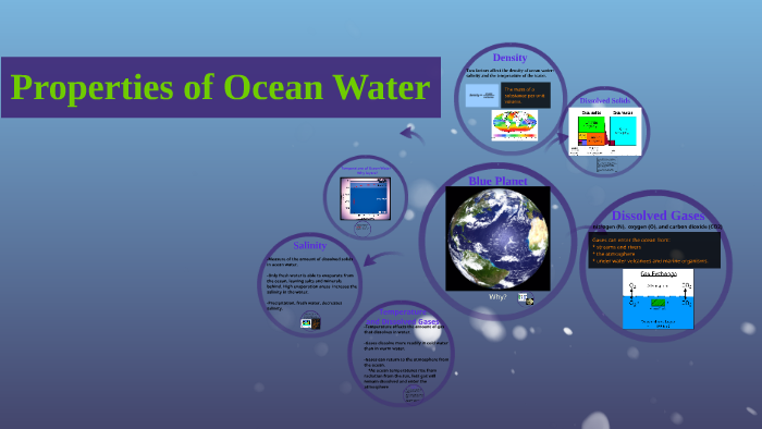 Properties of Ocean Water by Chelsea Mitchell on Prezi