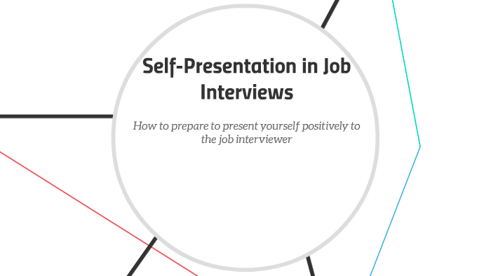 Self-Presentation in Job Interviews by Andrew Cain on Prezi