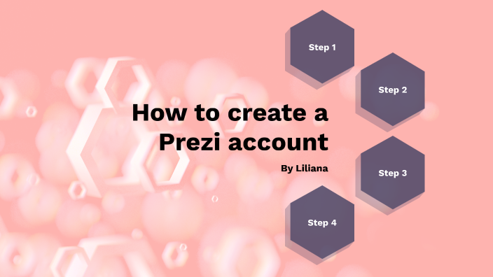 How to create a Prezi account by Liliana Peart on Prezi