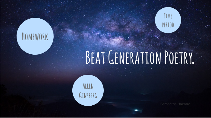 Beat Generation Poetry by Samantha Hazzard on Prezi