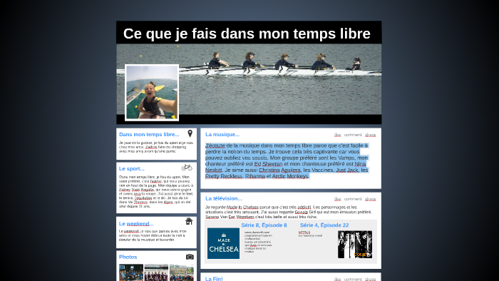 Ce que je fais dans mon temps libre by Bonny Taylor