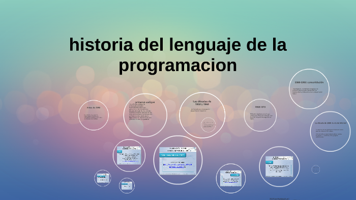 historia del lenguaje de la programacion by cesar narvaez on Prezi