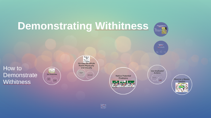 Demonstrating Withitness by Tabitha Smith on Prezi