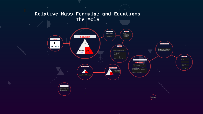 Relative Mass Formulae and Equations by Chemistry AS on Prezi