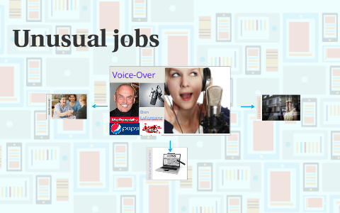 The 10 most unusual jobs by Gabriela Bueno