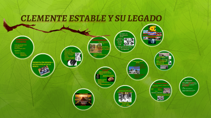 CLEMENTE ESTABLE Y SU LEGADO by Kartika Pintos Severo