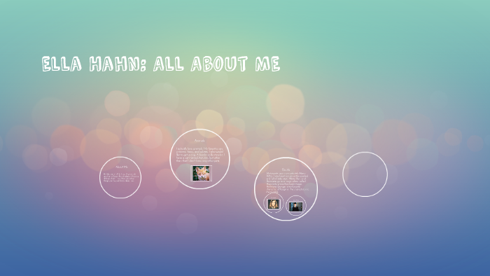Ella Hahn: All About Me by Ella Hahn on Prezi