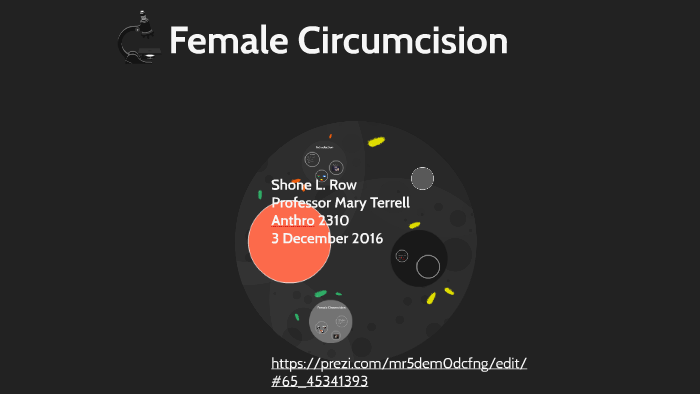 Female Circumcision by Shone Row