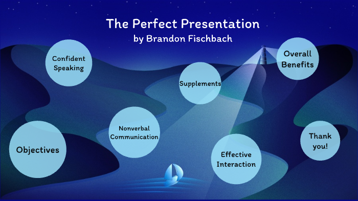 The Perfect Presentation by Brandon Fischbach on Prezi