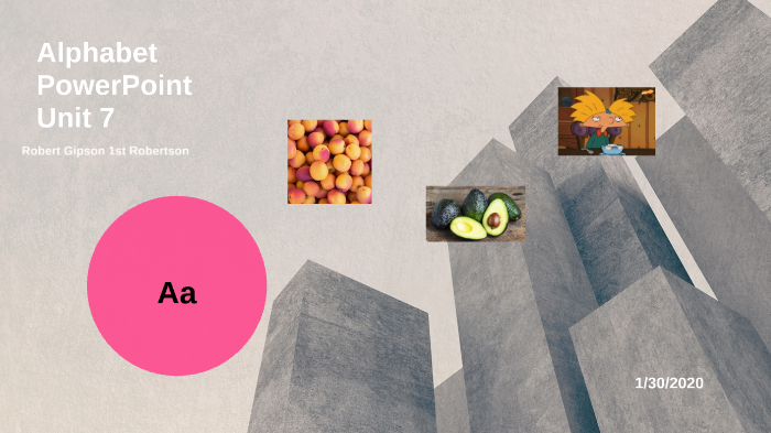 Alphabet PowerPoint by john Doe on Prezi