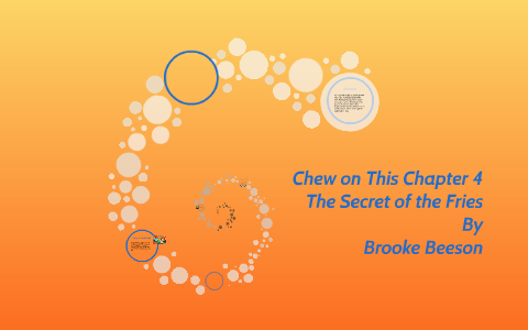Chew on This Chapter 4 by Brooke Beeson on Prezi