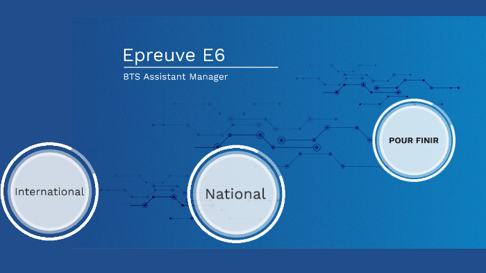 EPREUVE E6 by Amal Mohamed el hassani on Prezi
