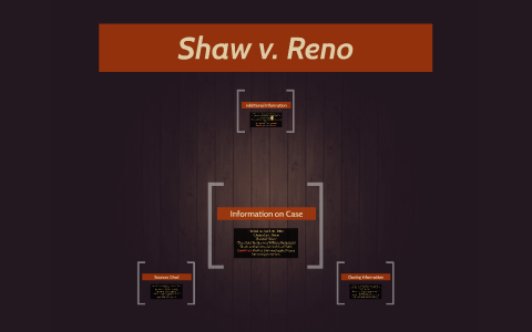 Shaw v. Reno by Billy Escobar on Prezi