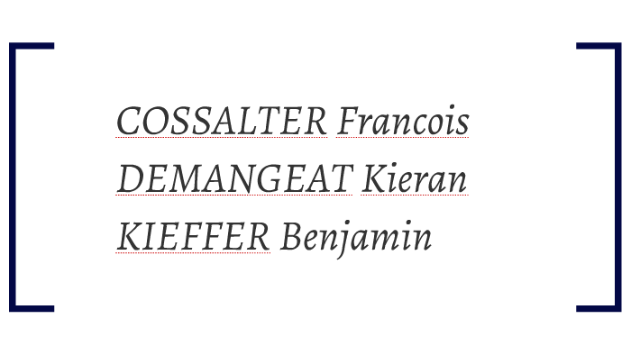 La Mesure Du Temps by Benjamin Kieffer on Prezi