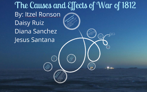 Causes and Effect of the War of 1812 Poster by diana sanchez on Prezi