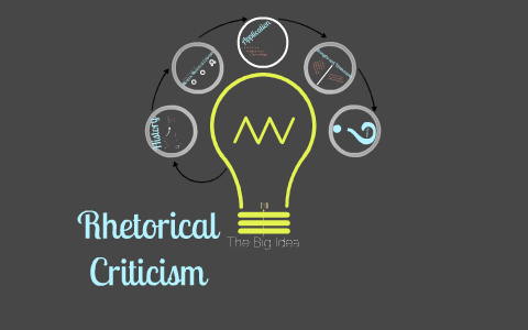 Rhetorical Criticism by Brandon Richardson on Prezi