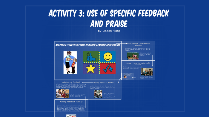 Activity 3: Use of Specific Feedback and Praise by Jason Wong on Prezi