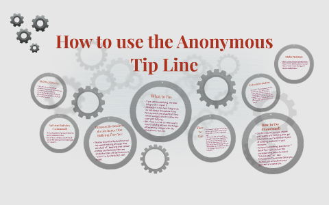 How to use the Anonymous Tip Line by Riley T. on Prezi