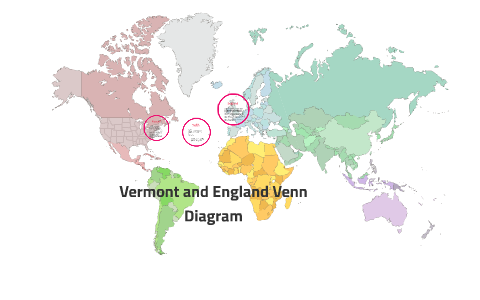 Vermont vs. England Biome Venn Diagram by John Strek