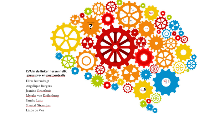 CVA in linker hersenhelft, gyrus pre- en postcentralis; by sheetal ...