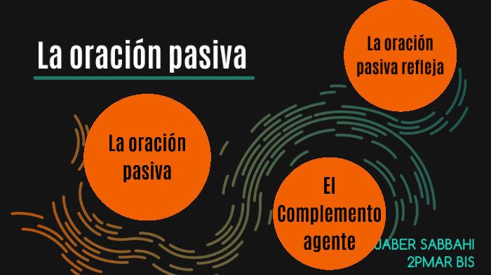 LA ORACIÓN PASIVA by Jaber Sabbahi on Prezi