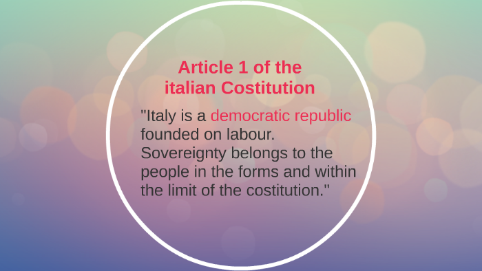 ITALIAN POLITICAL SYSTEM by Linda Lombardi on Prezi