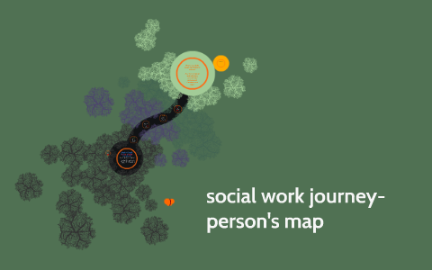 social work journeyperson's map by Steph Long
