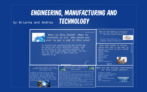 Engineering, Manufacturing and Technology by brianna lauren vandyke ...