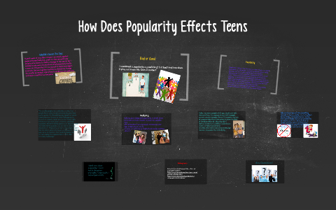 How Popularity Effects Teens by Nazneen G on Prezi