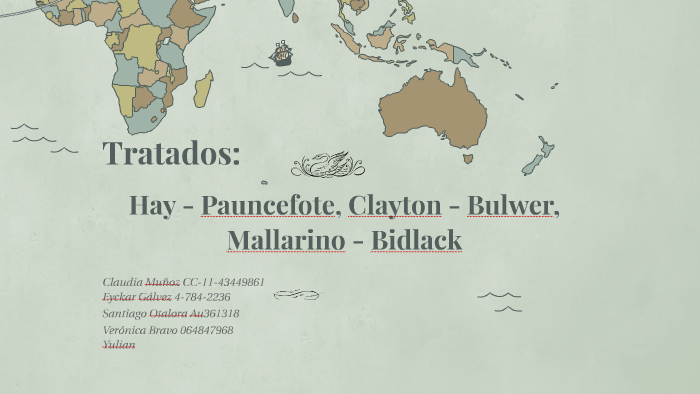 Tratados: Hay - Pauncefote, Clayton - Bulwer, Mallarino - Bi by ...