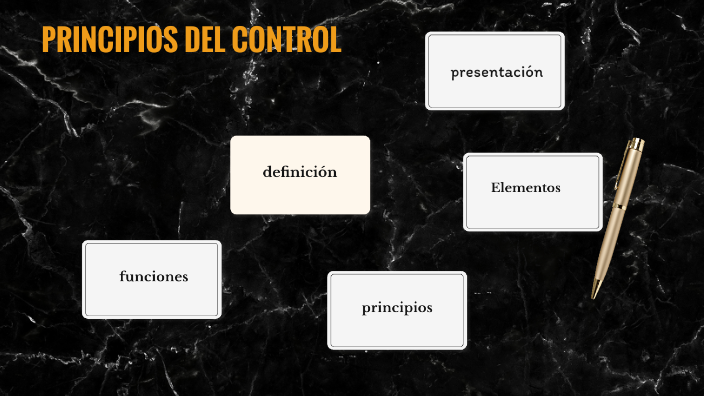 principios del control by laura nova on Prezi