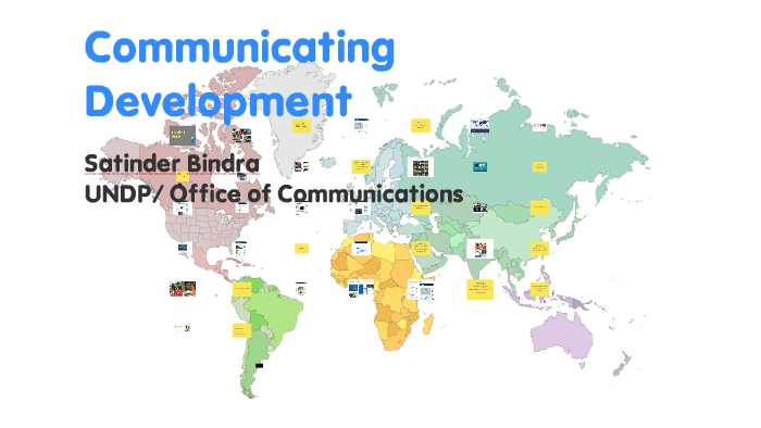 Communicating Development by UNDP Social Media on Prezi