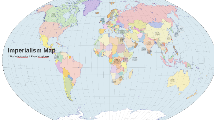 Imperialism Map by Mario Habashy on Prezi