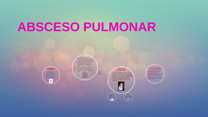 ABSCESO PULMONAR by Jenny Sanchez on Prezi