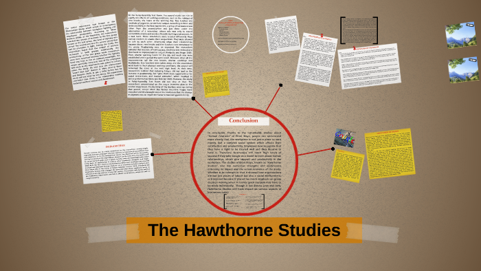 The Hawthorne Studies by xiao yu on Prezi