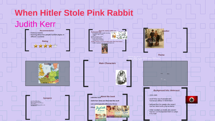 When Hitler Stole pink Rabbit by Telly Schwarz on Prezi