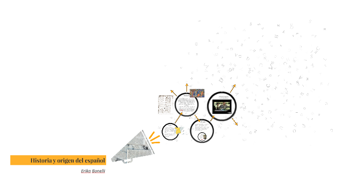Historia y origen del español by Erika Bonelli on Prezi