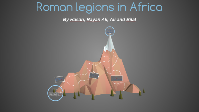 Roman legions in Africa by Hasan Ahmed on Prezi