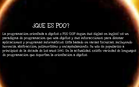 Programacion Orientada a Objetos (POO) by jonathan andres solarte vargas