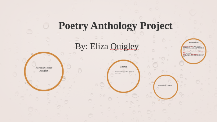 Anthology Poem Project by Eliza Q. on Prezi