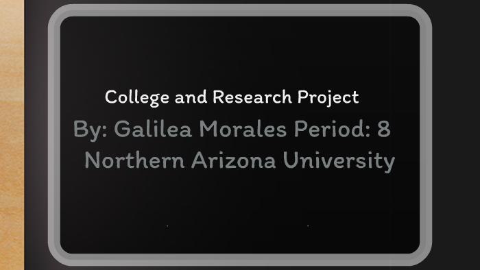 AVID: College & Career Research Project by galilea morales on Prezi