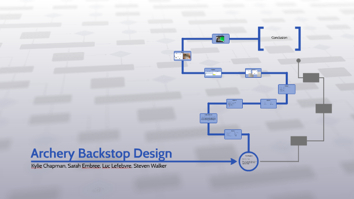 Archery Backstop Design by Kylie Chapman