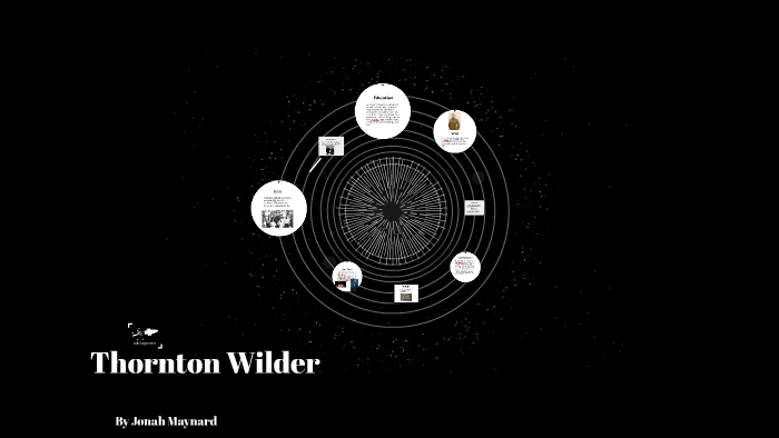 The Timeline of Thornton Wilder by Jonah Maynard