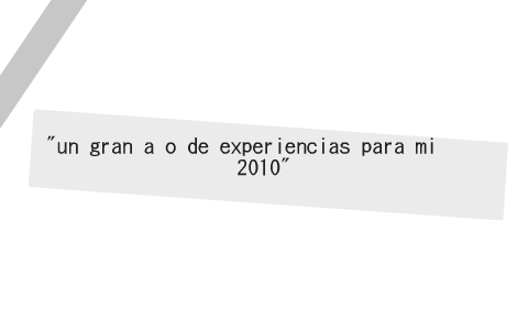 la actividades del 2010 by sara redel on Prezi